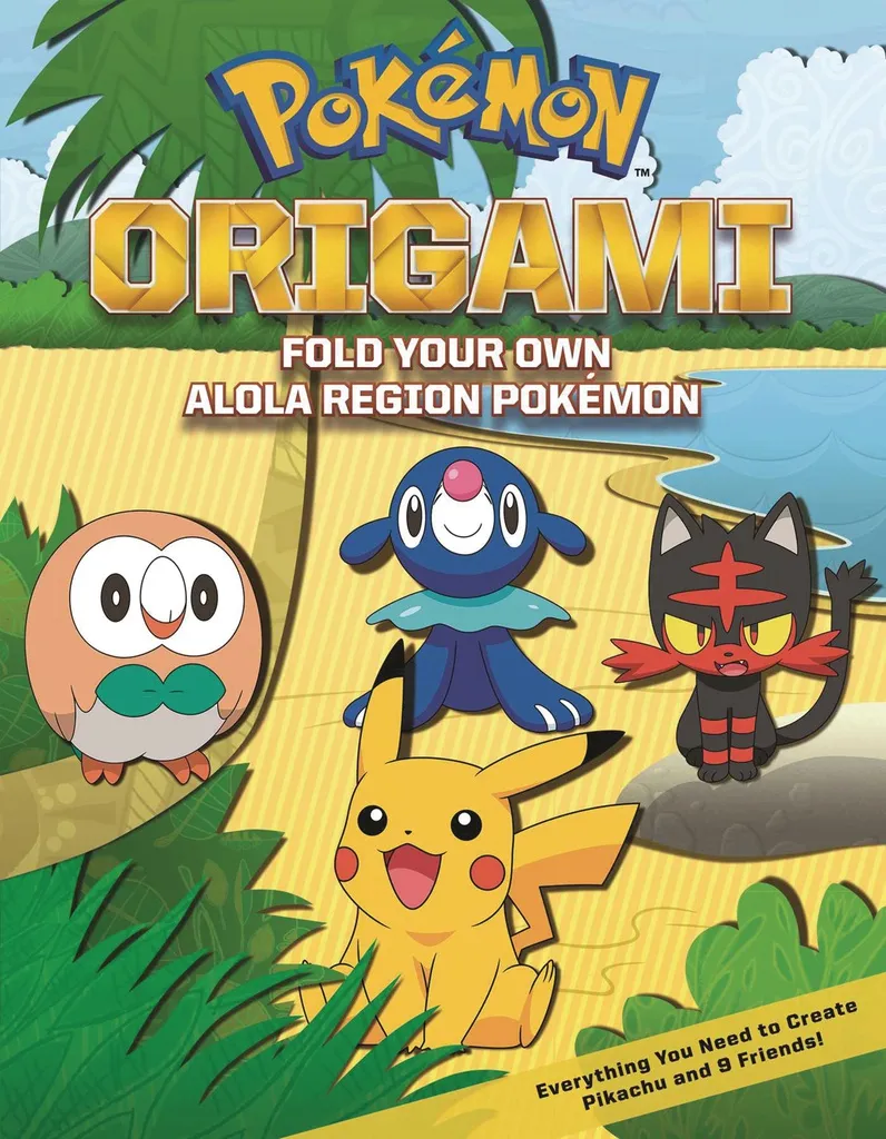 POKEMON 1 ORIGAMI: FOLD YOUR OWN ALOLA REGION POKEMON | Mekanik Strip